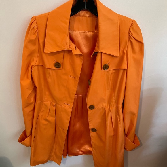 Jackets & Coats | Vintage Tangerine Jacket | Poshmark